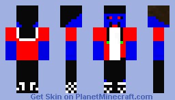 Blue guy! Minecraft Skin