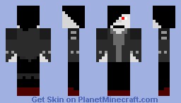 goth guy Minecraft Skin