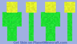 Yellow and Green Man!!!!! Minecraft Skin
