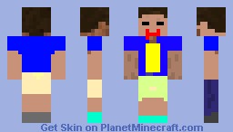 Evil Boy Minecraft Skin