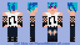 Vinyl Scratch Minecraft Skin