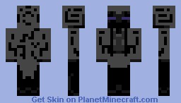 Enderman assassin Minecraft Skin