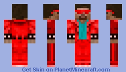 Rocker Steve Minecraft Skin