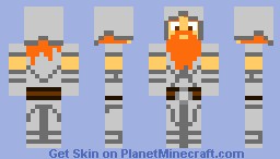 Dwarf Warrior Minecraft Skin