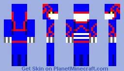kyogre Minecraft Skin