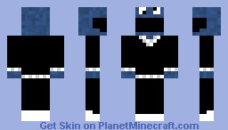Cookie monster Minecraft Skin