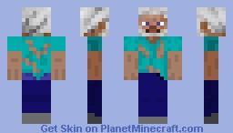 Deserted Island Steve Minecraft Skin