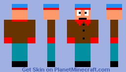 stan from southpark Minecraft Skin