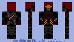 Redstone Knight Minecraft Skin