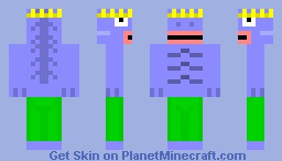 Fish King Minecraft Skin