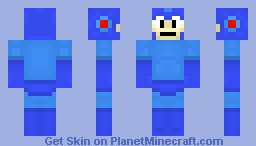 Mega Man Minecraft Skin