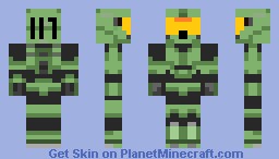 master chief Minecraft Skin