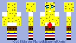 Spongebob Minecraft Skin