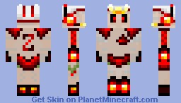 fire demon Minecraft Skin