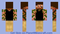mitch lucker Minecraft Skin
