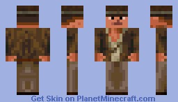 Indiana Jones Minecraft Skin