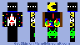 PacMan-Boy Minecraft Skin