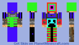 mystery guy Minecraft Skin