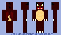 Red Dragon Minecraft Skin