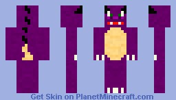 purple dragon Minecraft Skin
