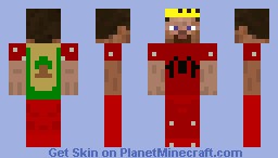 Runescape Dragon armour Minecraft Skin