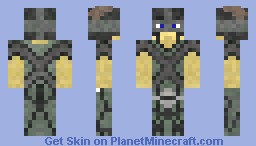 Dragonborn, Savior of Skyrim Minecraft Skin