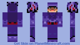 Distorted Steve Minecraft Skin