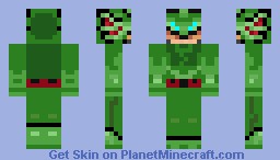Dragoon: Green Minecraft Skin