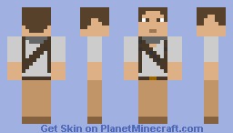 Nathan Drake Minecraft Skin