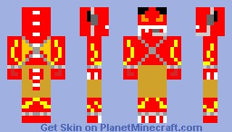 Dragon-Human WITH HEADSET Minecraft Skin