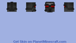 Dreadlord Droptrooper Helmet Minecraft Skin