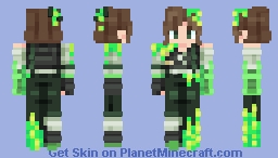 KaraCorvus - Festival of Voices: Emerald SUB Minecraft Skin