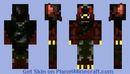 BloodMoon Druid Minecraft Skin