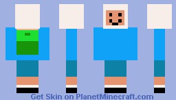 finn Minecraft Skin