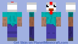 steve with duck head Minecraft Skin