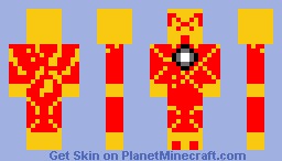 HEAT BLAST Minecraft Skin