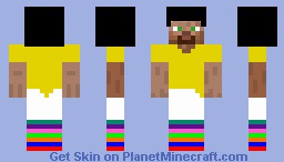 rainbow kid w/helmet Minecraft Skin