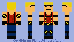 Duke Nukem Minecraft Skin