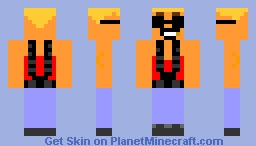 Duke NUkem Minecraft Skin