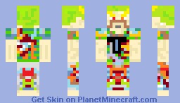 Distorted steve Minecraft Skin