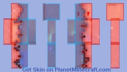 Blue and Red Minecraft Skin
