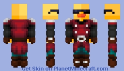 Dusk the Modded Caves of Qud Paladin Minecraft Skin