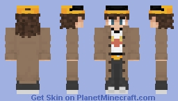 Dustin Henderson - Stranger Things (Season 5) Minecraft Skin