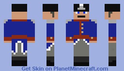 dutch 8th militia general Minecraft Skin
