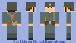 Dutch Soldier in WW2 Minecraft Skin
