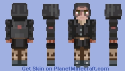 Rookie Dute from S.T.A.L.K.E.R. (In face) Minecraft Skin