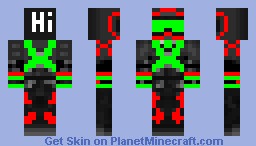 robot defender Minecraft Skin