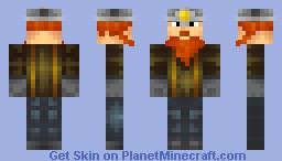 Dwarf Miner Minecraft Skin