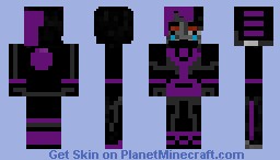 Black Nebula Minecraft Skin