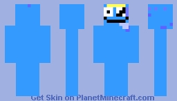 Blue from rainbow friends Minecraft Skin